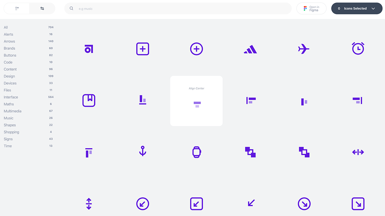 一个700+开源的CSS、SVG、Figma的UI图标库 | 码力全开 - 全职独立开发者的产品日常和设计分享
