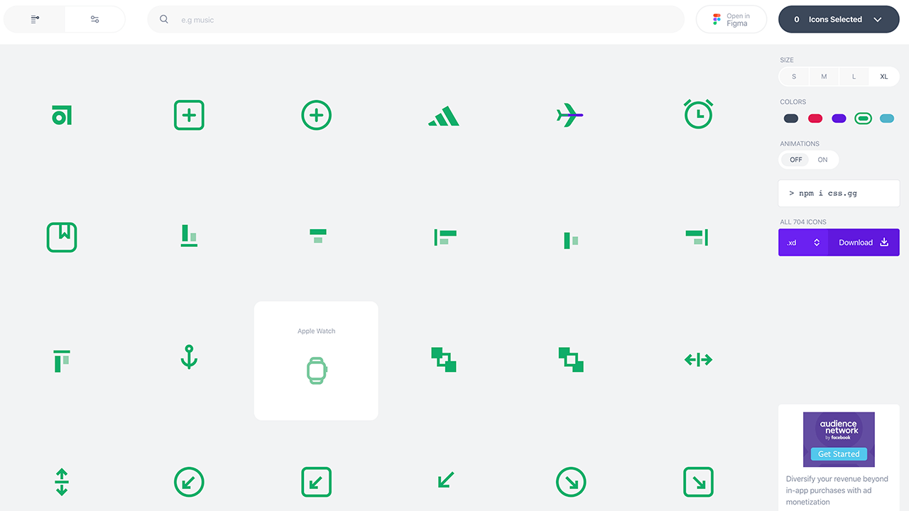 一个700+开源的CSS、SVG、Figma的UI图标库 | 码力全开 - 全职独立开发者的产品日常和设计分享