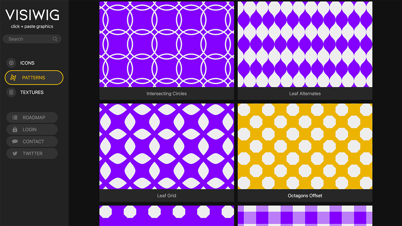 推荐一个漂亮美观的矢量图案生成器 | 码力全开 - 独立开发者的聚集地